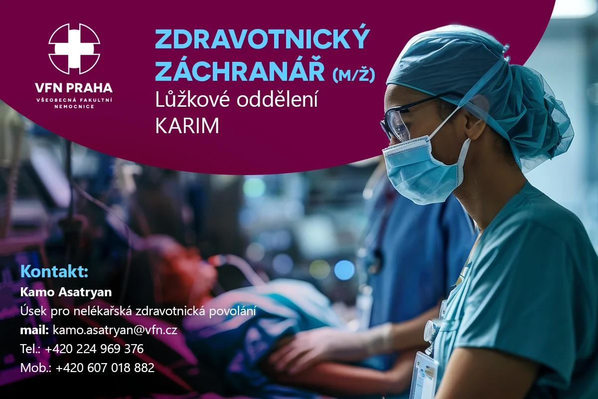 Zdravotnicky záchranář – KARIM VFN - Zdravotnický deník