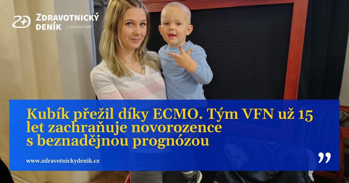 Kubík přežil díky ECMO. Tým VFN už 15 let zachraňuje novorozence s ...